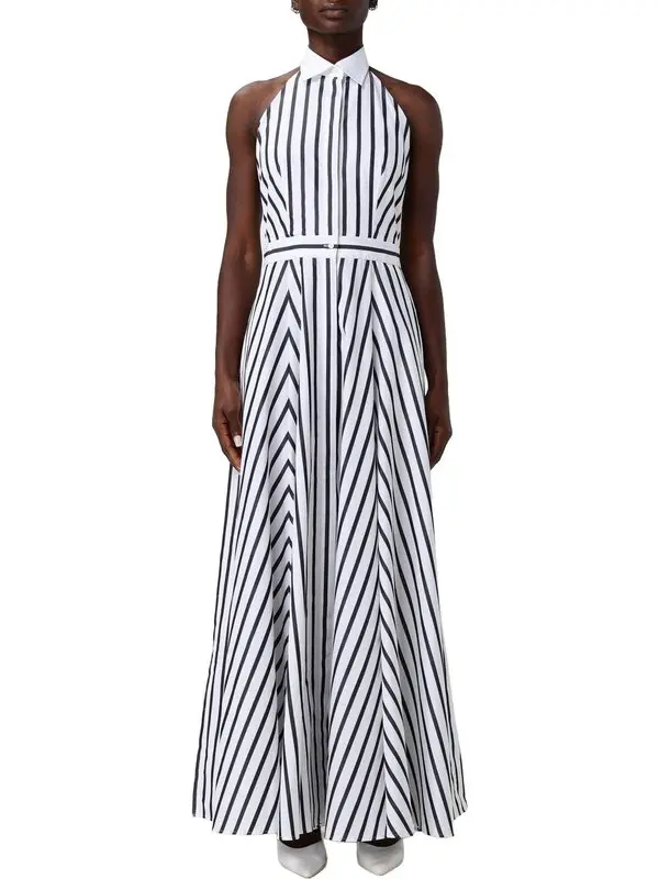 Ralph Lauren Striped Maxi Dress - Black