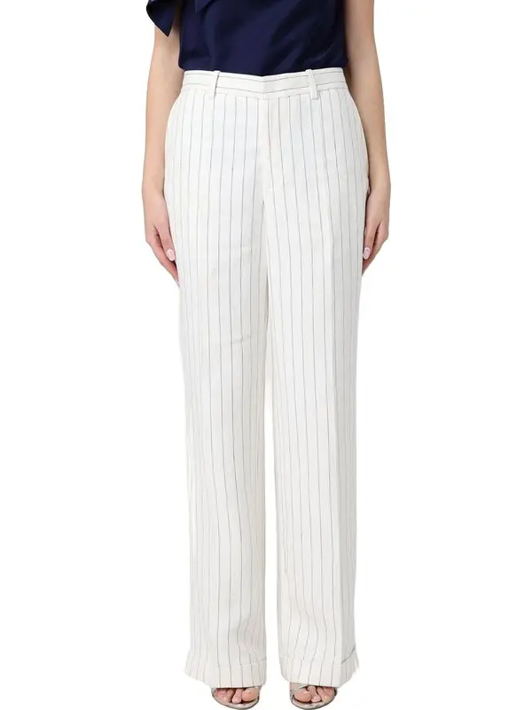Polo Ralph Lauren Striped Trousers - White