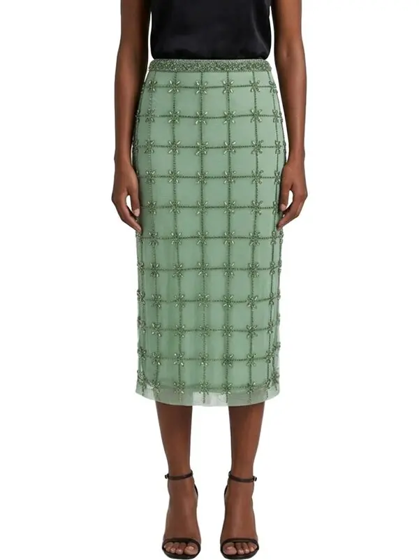 Pinko Midi Skirt - Green