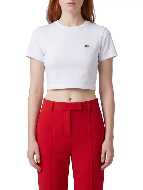 Fiorucci Cropped T-shirt - White