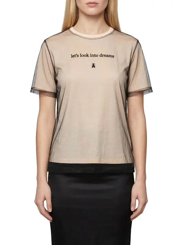 Patrizia Pepe T-shirt - Yellow Cream