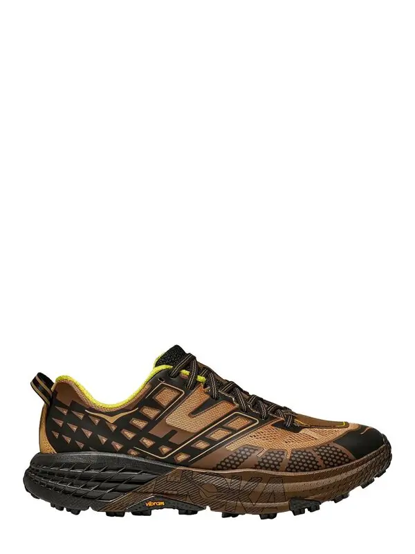 HOKA® Lace Up Sneakers - Brown