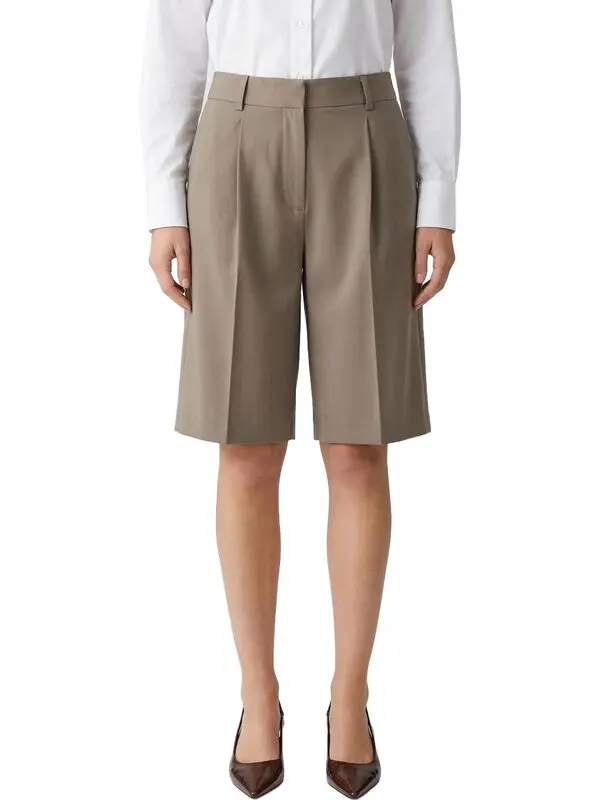 TOTEME Tailored Shorts - Beige