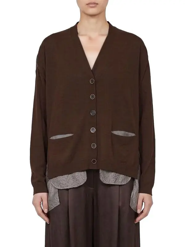 UMA WANG Pullover Sweater - Brown