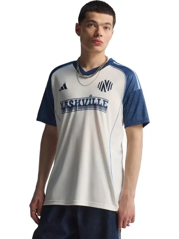 Adidas Nashville Sc 2025 Archive Jersey - Chalk White