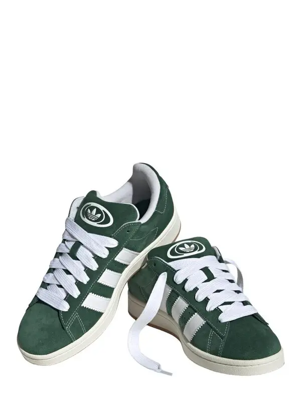 Adidas Campus 00s Shoes - Dark Green / Cloud White / Off White