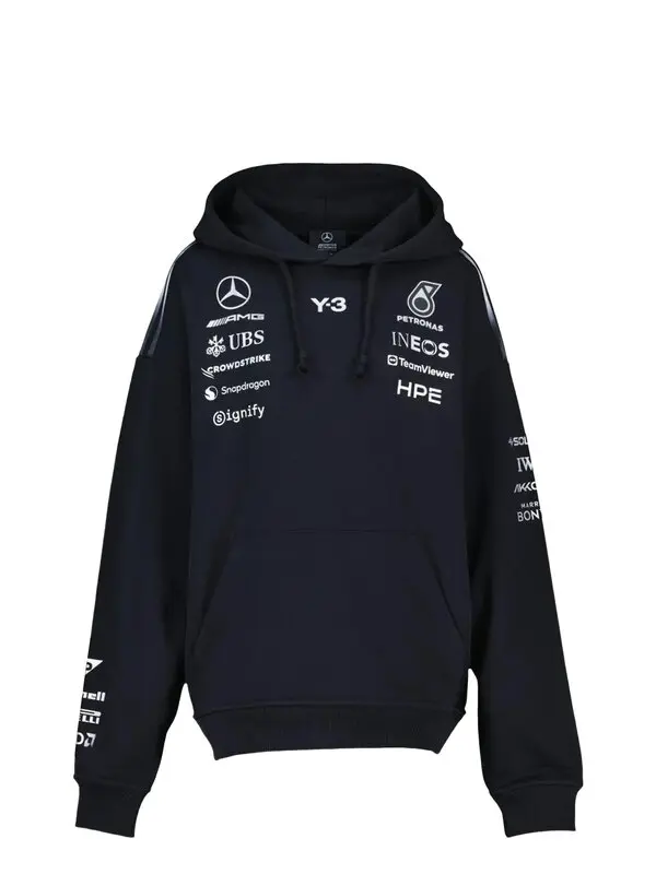 Y3 F1 Team Hoodie - Black