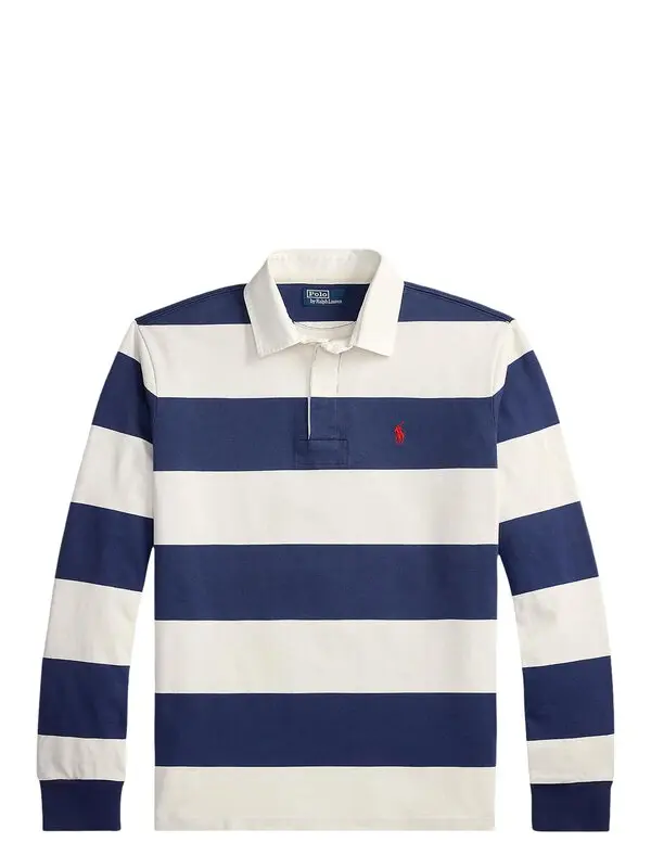 Polo Ralph Lauren Long-sleeve Heavyweight Rugby Shirt - White