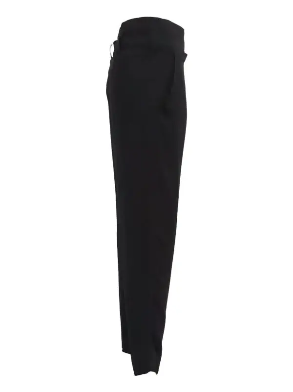 Proenza Schouler High-waisted Straight-leg Trousers - Black