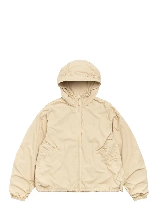 StÜssy Double Cotton Hooded Jacket - Tan