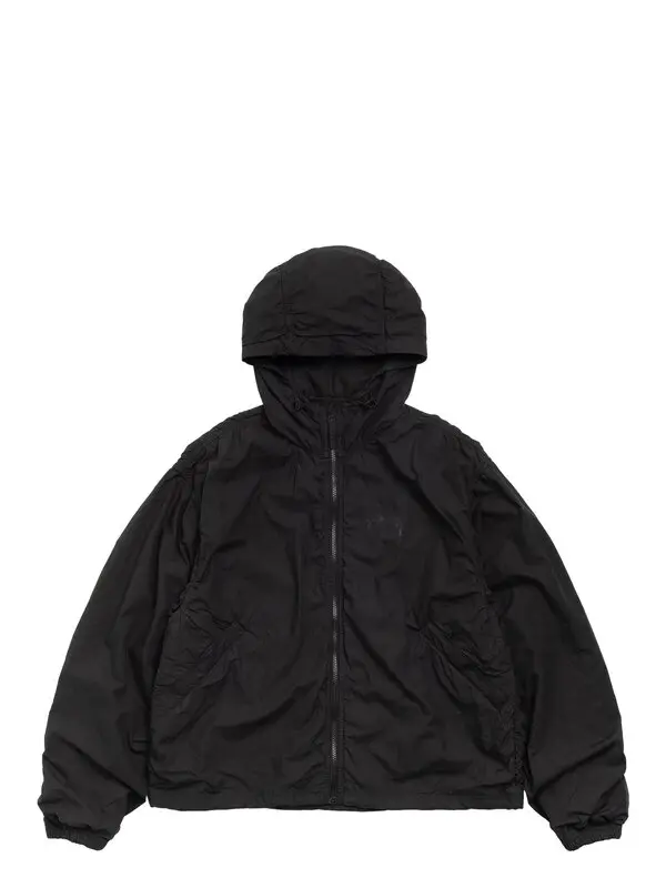 StÜssy Double Cotton Hooded Jacket - Black