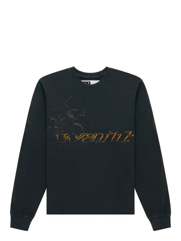 SP5DER Wait Long-sleeve - Black