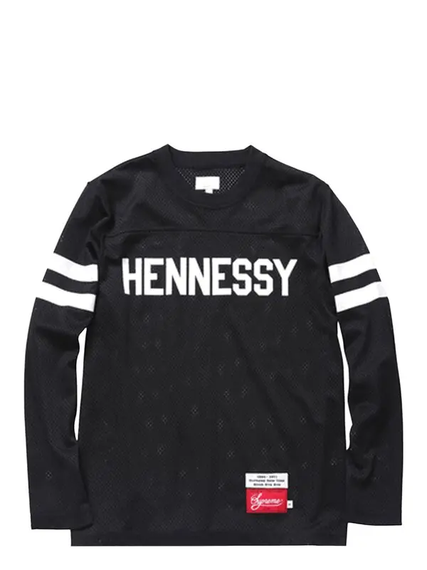 Supreme Hennessy Football Jersey - Black