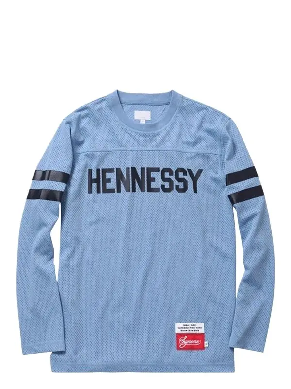 Supreme Hennessy Football Jersey - Blue