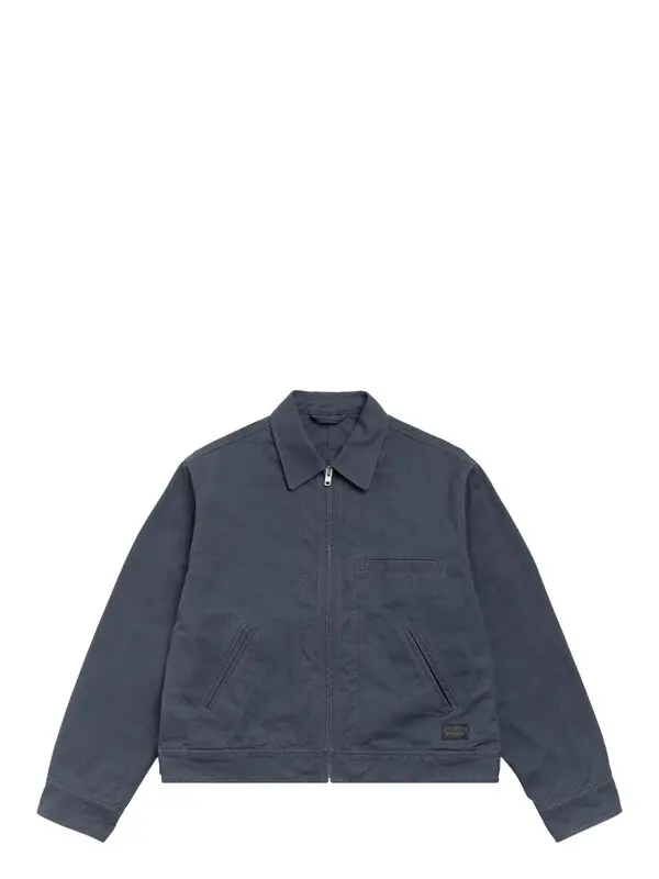 StÜssy Collared Work Jacket - Blue