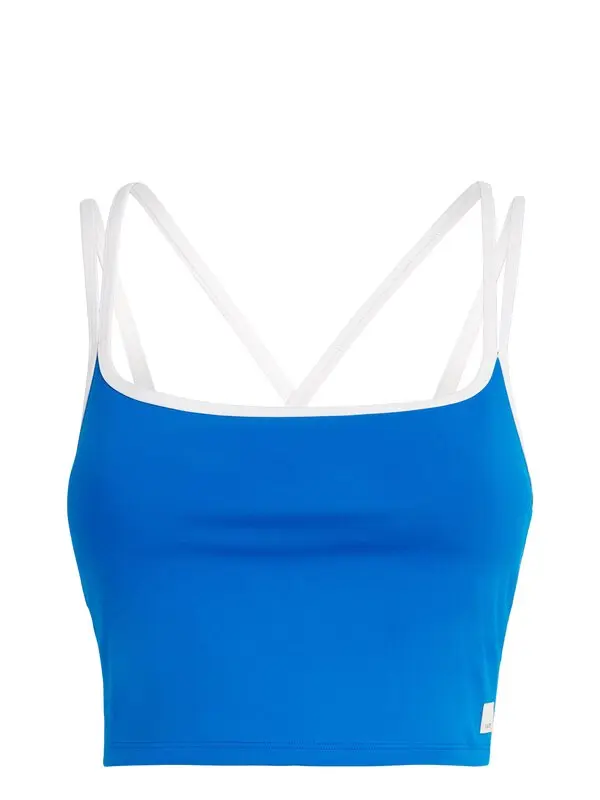 Vuori Daily Layered Sports Vest Top - Blue