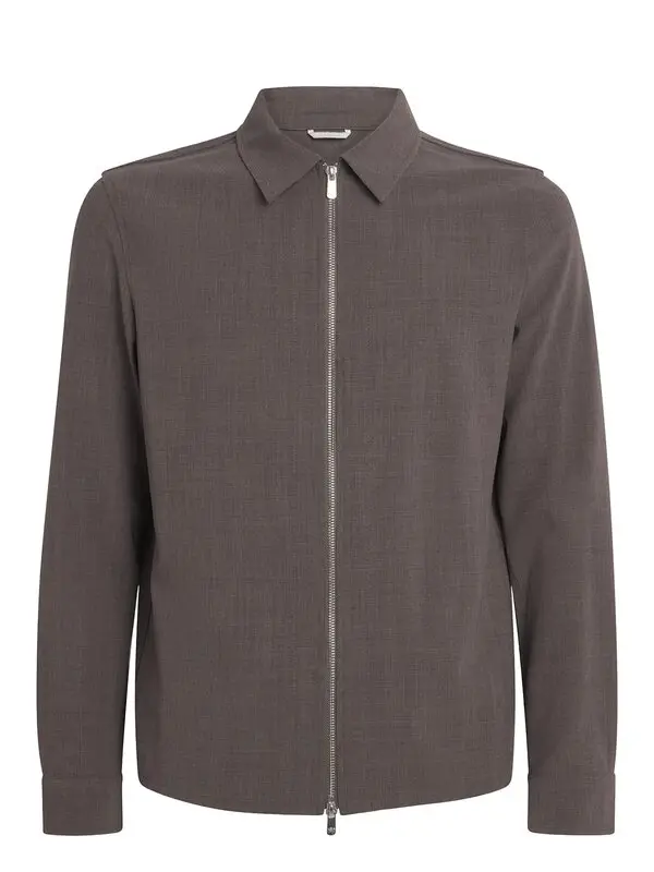 Marco Pescarolo Virgin Wool Technical Jacket - Beige