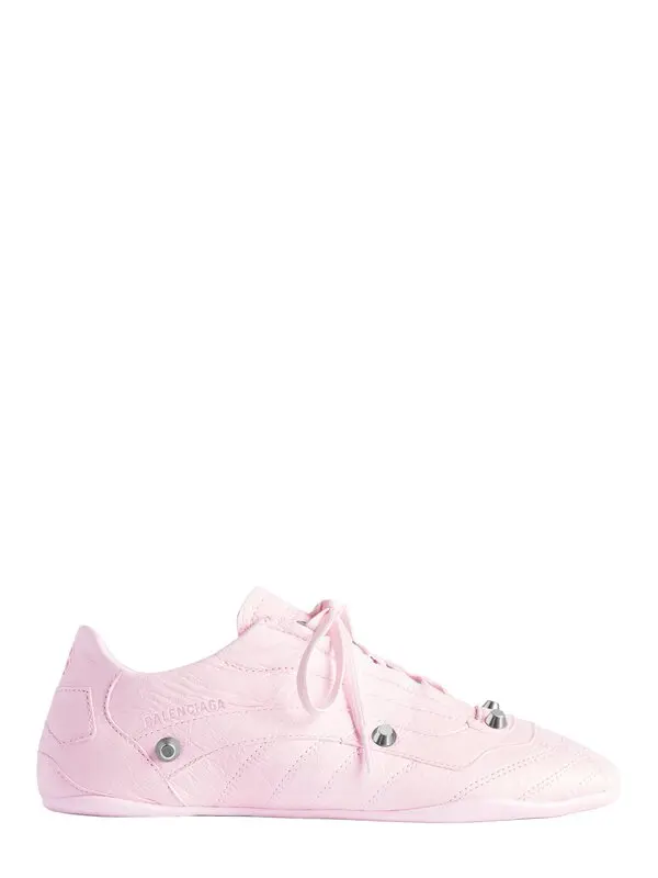 Balenciaga Leather City Sneakers - Blue