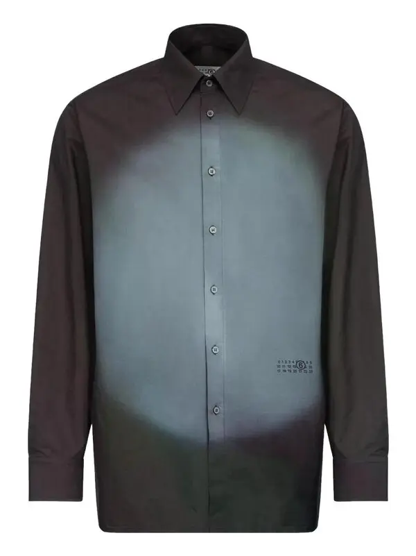 MAISON MARGIELA Buttoned Long-sleeved Shirt - Black