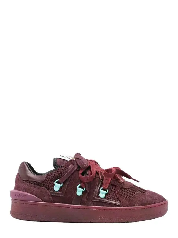 LANVIN Laced Sneakers - Red