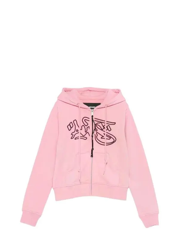 ALIS Zip-up Hoodie - Pink