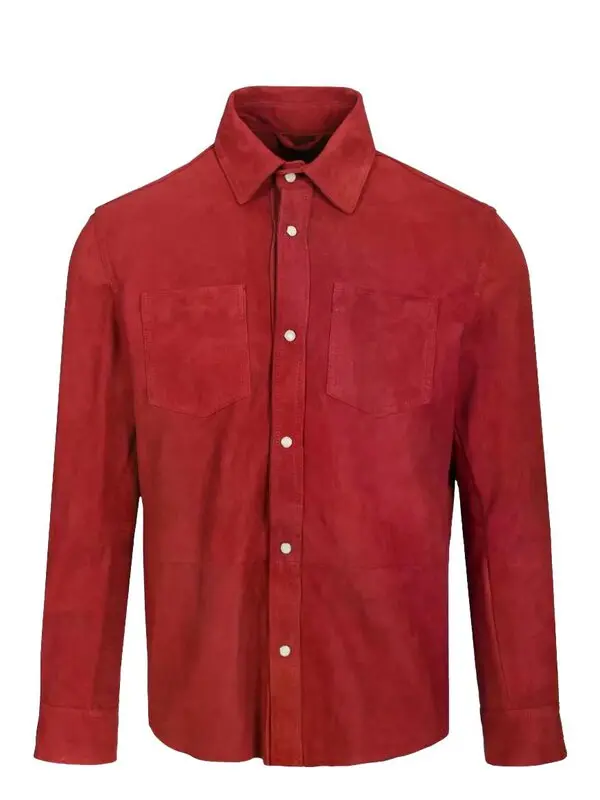 BARBA NAPOLI Pocket Jacket - Red