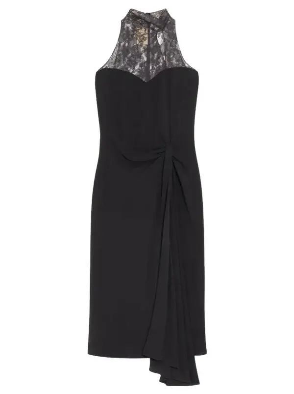 Valentino Garavani Georgette Dress - Black