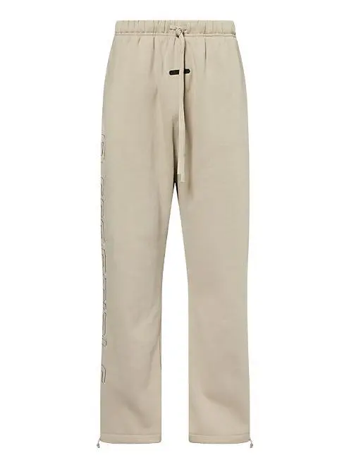 Fear Of God Active Trace Relaxed-fit Cotton-blend Jogging Bottoms - Seal
