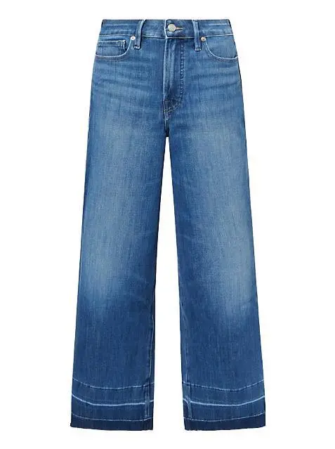 Good American Good Waist Palazzo Stretch-denim Jeans - Indigo1213