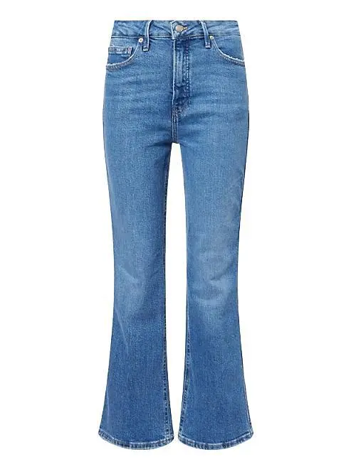 Good American Good Standard Kick Flare Jeans - Indigo1212