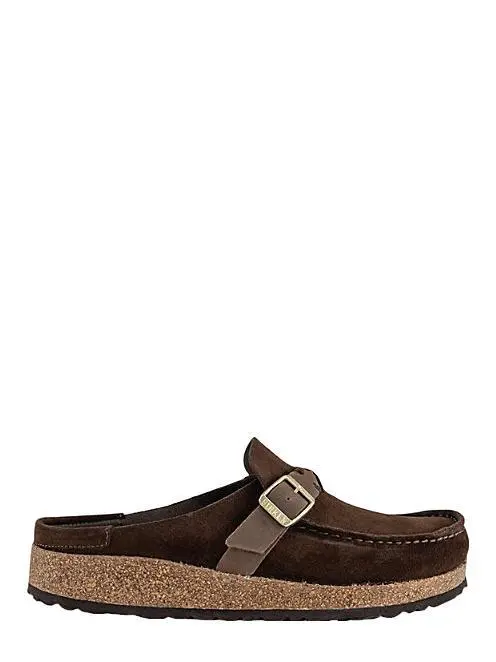 BIRKENSTOCK Buckley Braided Suede Clogs - Carafe Suede