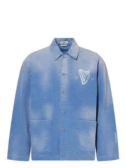 JW Anderson X Guinness Workwear Chore Jacket - Cornflower Blue