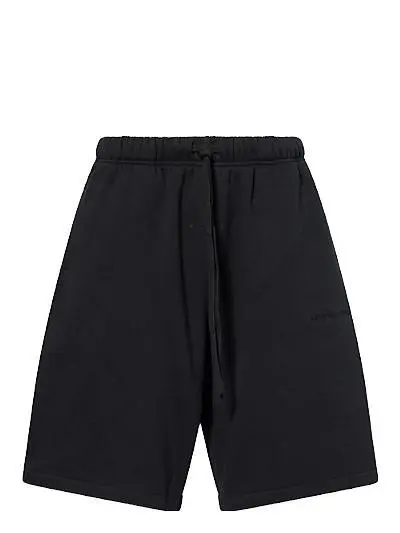 Fear Of God Active Relaxed-fit Cotton-blend Track Shorts - Vintage Black
