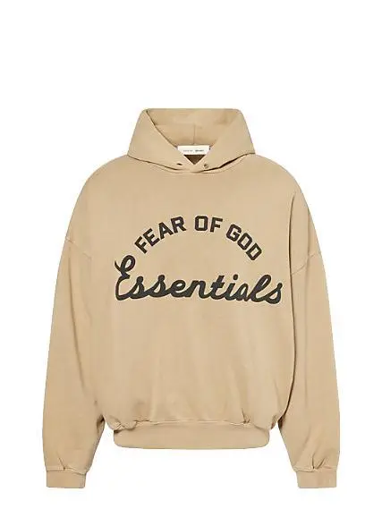 Fear Of God Cotton-fleece Hoody - Faded Dune