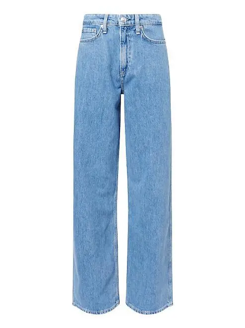 Rag & Bone The Logan Wide-leg Denim Jeans - Downey