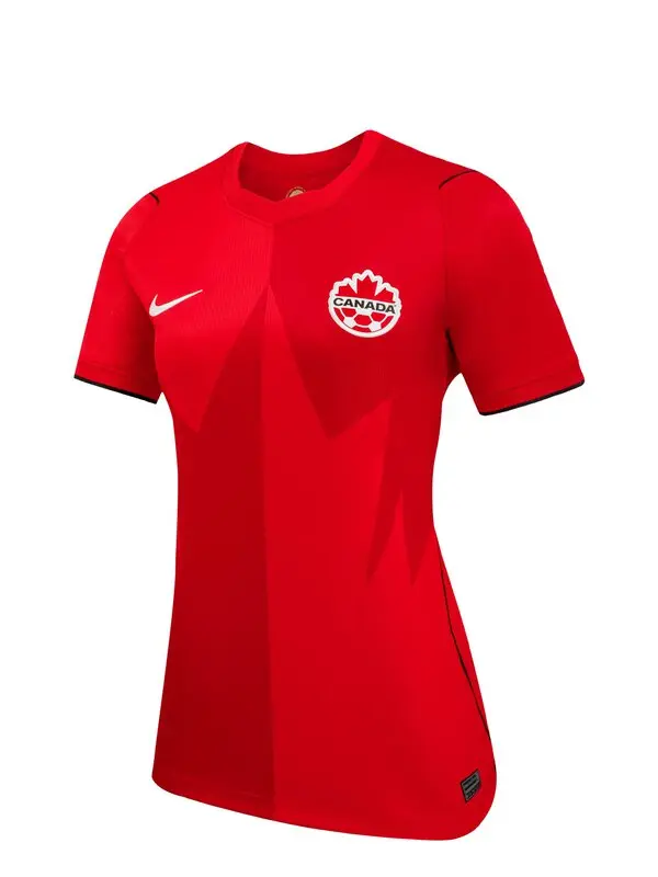 Nike Canada Stadium Home Dri-fit Soccer Jersey - Red
