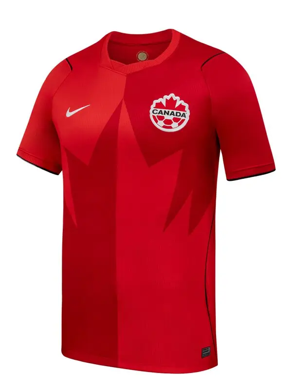 Nike Canada Stadium Home Dri-fit Soccer Jersey - Red