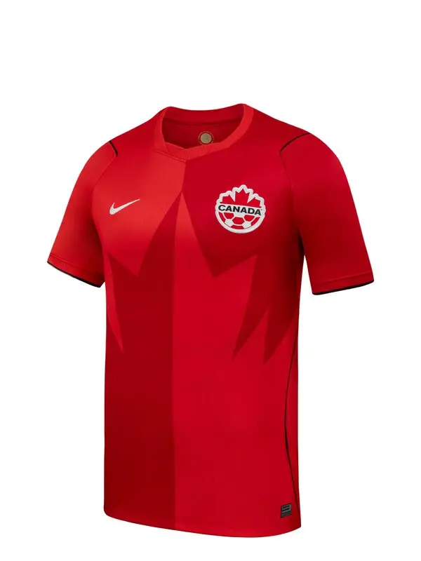 Nike Canada Stadium Home Dri-fit Soccer Jersey - Red