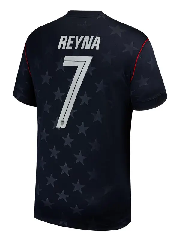 Nike Giovanni Reyna Usmnt 2026 Stadium Away Dri-fit Soccer Jersey - Blue