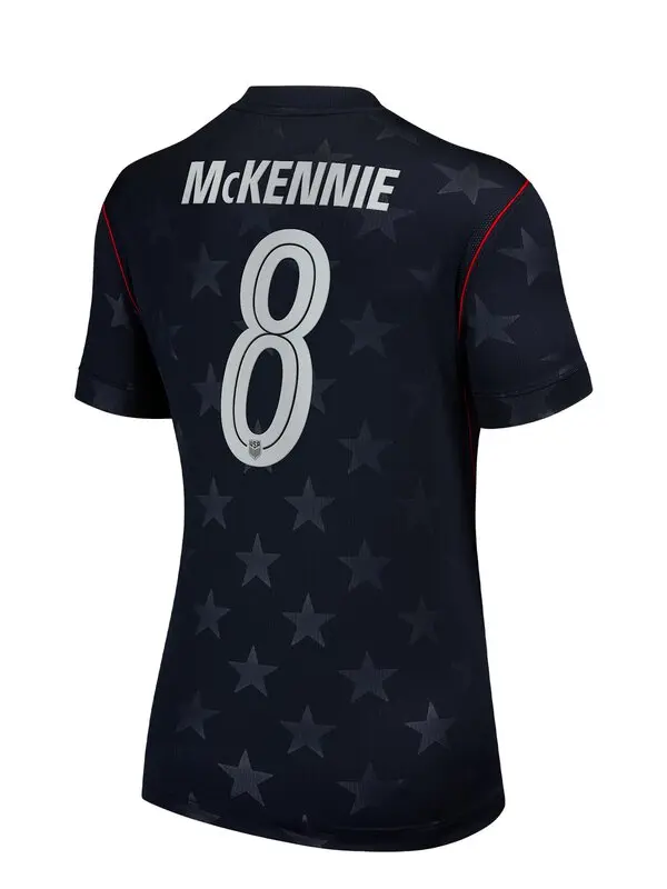 Nike Weston Mckennie Usmnt 2026 Stadium Away Dri-fit Soccer Jersey - Blue