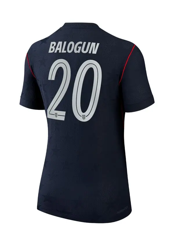Nike Folarin Balogun Usmnt 2026 Match Away Dri-fit Adv Soccer Jersey - Blue