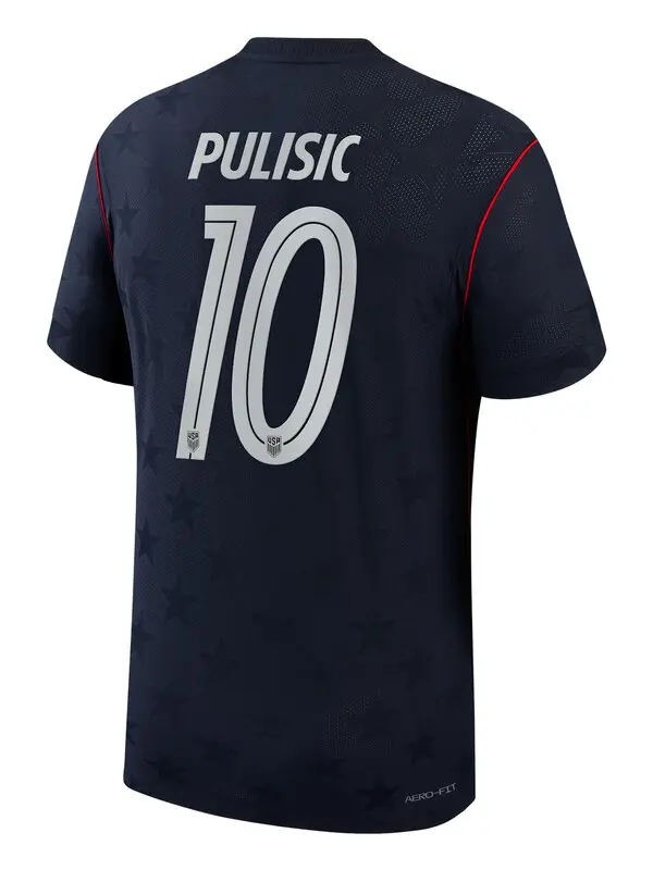 Nike Christian Pulisic Usmnt 2026 Match Away Dri-fit Adv Soccer Jersey - Blue
