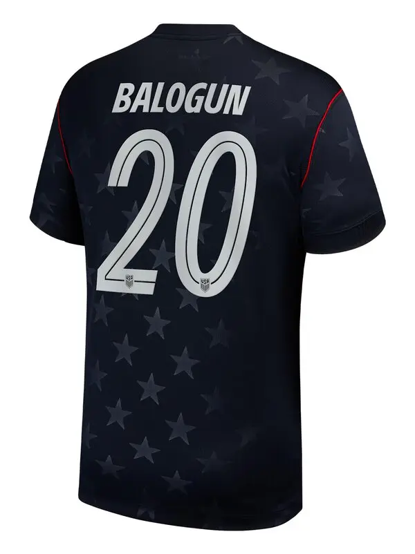 Nike Folarin Balogun Usmnt 2026 Stadium Away Dri-fit Soccer Jersey - Blue