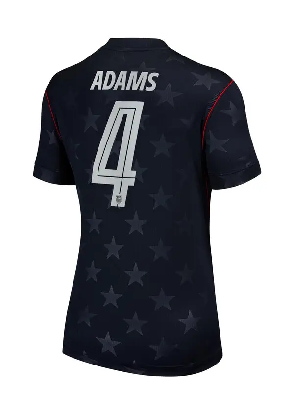Nike Tyler Adams Usmnt 2026 Stadium Away Dri-fit Soccer Jersey - Blue