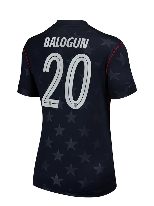 Nike Folarin Balogun Usmnt 2026 Stadium Away Dri-fit Soccer Jersey - Blue
