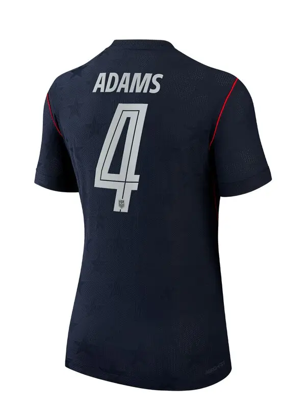 Nike Tyler Adams Usmnt 2026 Match Away Dri-fit Adv Soccer Jersey - Blue
