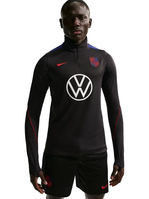 Nike Usa Strike Dri-fit Soccer Drill Top - Black