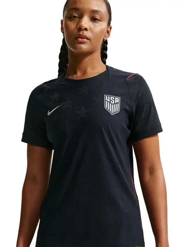 Nike Usmnt 2026/27 Match Away Aero-fit Soccer Authentic Jersey - Blue
