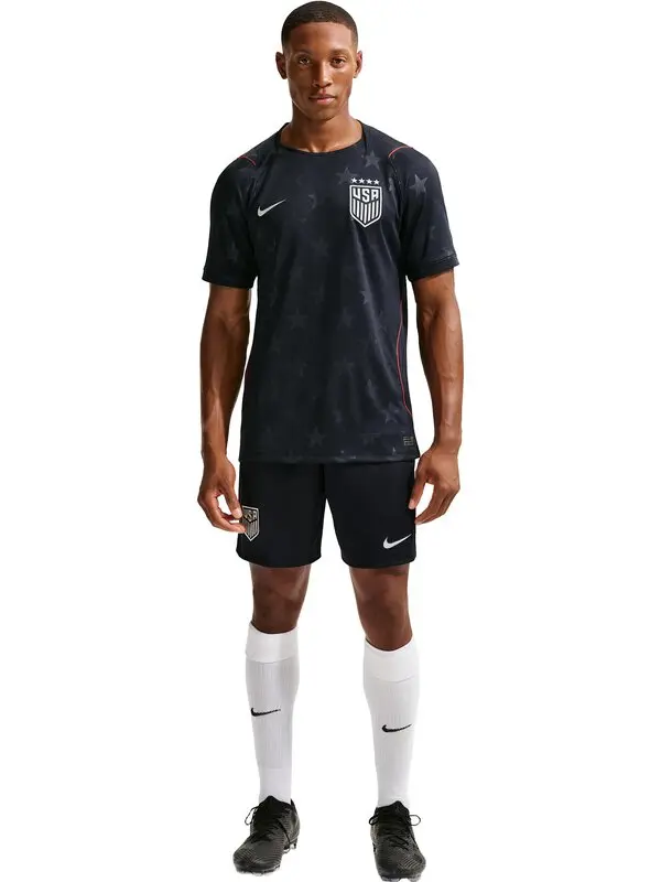 Nike Usmnt 2026 Stadium Away Soccer Dri-fit Replica Shorts - Blue