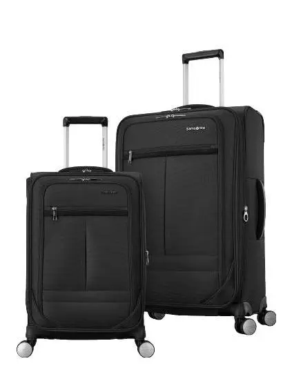 SAMSONITE Element 2-piece Soft-sided Luggage Set - Black